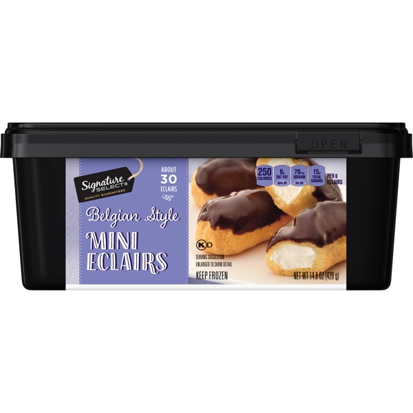 Belgian Style Mini Eclairs - 1Source