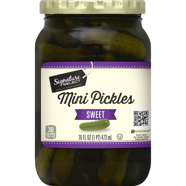 Signature Select SWEET MINI PICKLES - 1Source