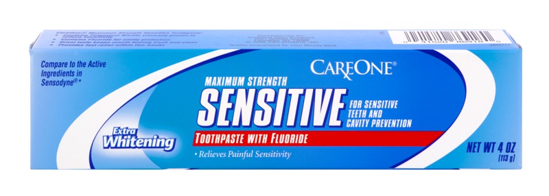 Careone Maximum Strength Sensitive Toothpaste With Fluoride Extra ...