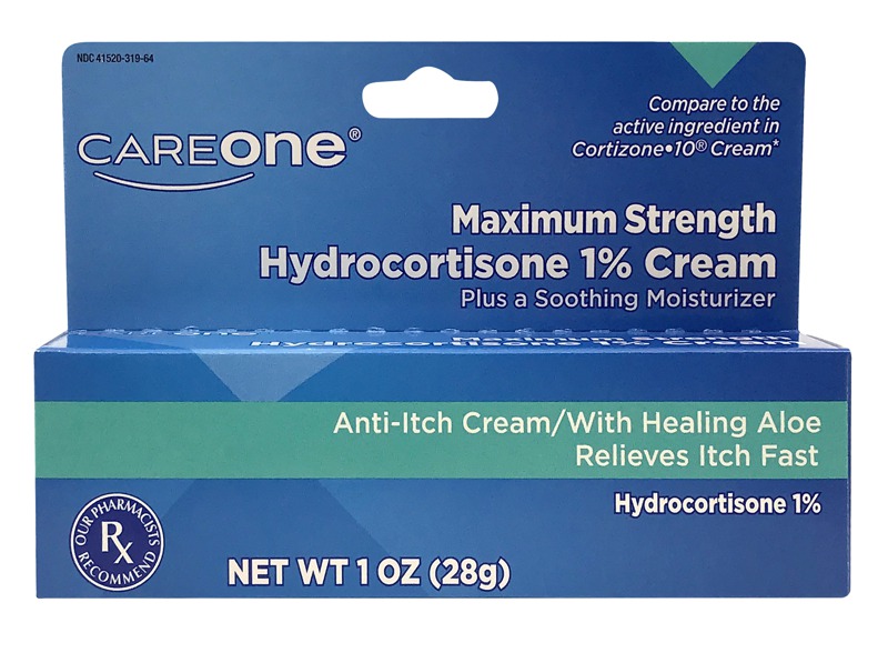 Careone Maximum Strength 1% Hydrocortisone Anti-Itch Cream - 1Source