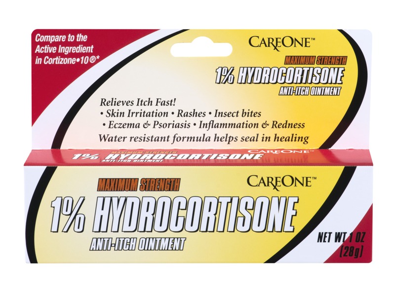 Careone Maximum Strength 1% Hydrocortisone Anti-Itch Ointment - 1Source