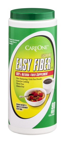 Careone Easy Fiber Supplement Powder Sugar Free - 90 Doses - 1Source