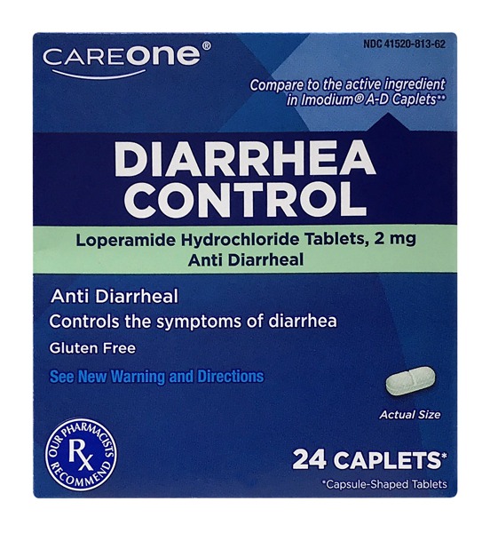 Careone Diarrhea Control Loperamide Hydrochloride 2 Mg Tablets - 1Source