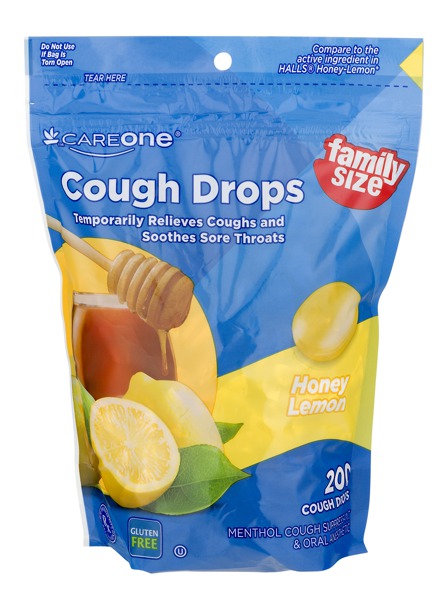 Careone Cough Drops Honey Lemon - 200 CT - 1Source