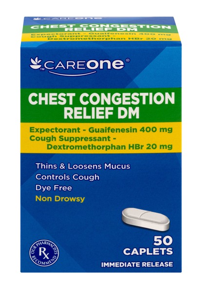 Careone Chest Congestion Relief DM - 50 CT - 1Source
