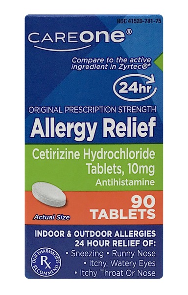 Careone Original Prescription Strength Allergy Relief Tablets - 1Source