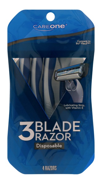 Careone 3 Blade Razor Disposable - 1Source
