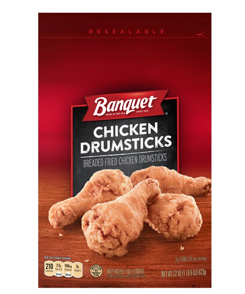 Banquet CHICKEN DRUMSTICKS - 1Source