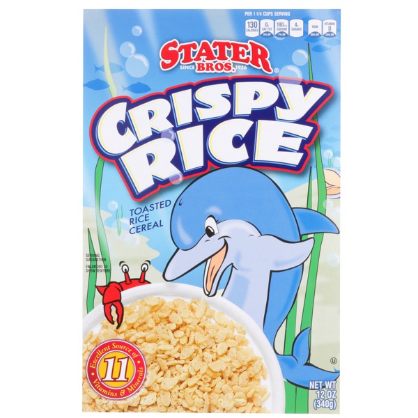 Crispy Rice Toasted Rice Cereal - 1Source