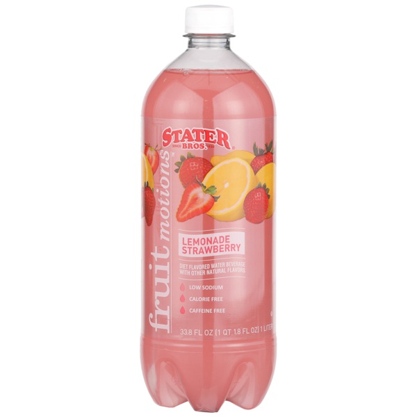 Stater Bros. Fruit Motions Lemonade Strawberry Diet Flavored Water ...