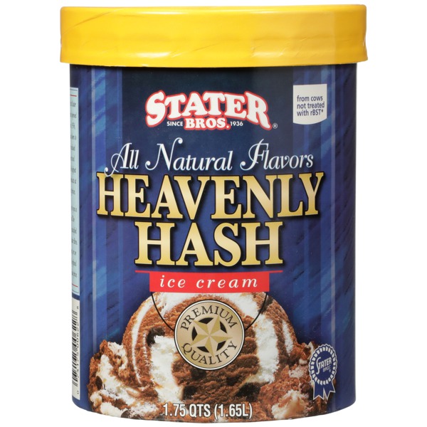 Stater Bros. Heavenly Hash Premium Quality Ice Cream - 1Source