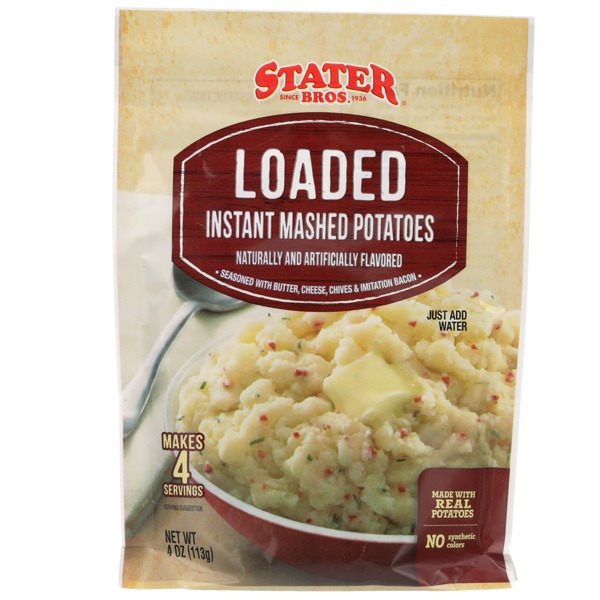Stater Bros. Loaded Instant Mashed Potatoes - 1Source