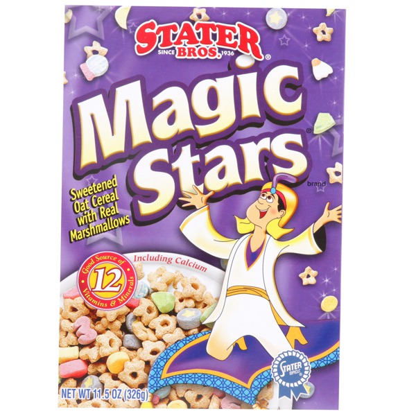 Stater Bros. Magic Stars, Sweetened Oat Cereal With Real Marshmallow ...