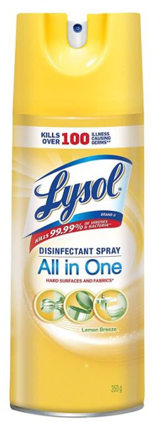 Lysol® Disinfectant Spray Lemon Breeze - 1Source