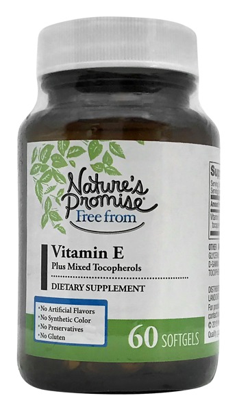 Nature'S Promise Vitamin E Plus Mixed Tocopherols - 1Source
