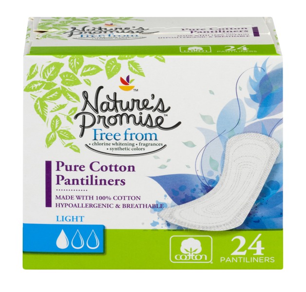 Nature'S Promise Pure Cotton Pantiliners Light - 1Source