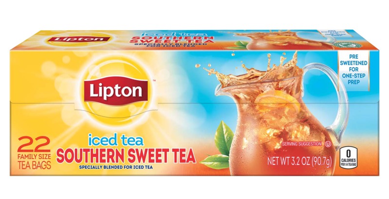 Lipton Family Size Iced Tea Bags Southern Sweet Tea - 1Source