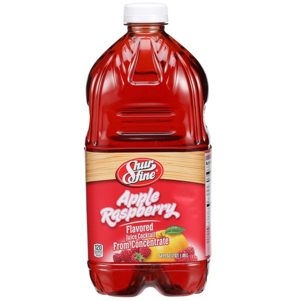 APPLE RASPBERRY FLAVORED JUICE COCKTAIL FROM CONCENTRATE - 1Source