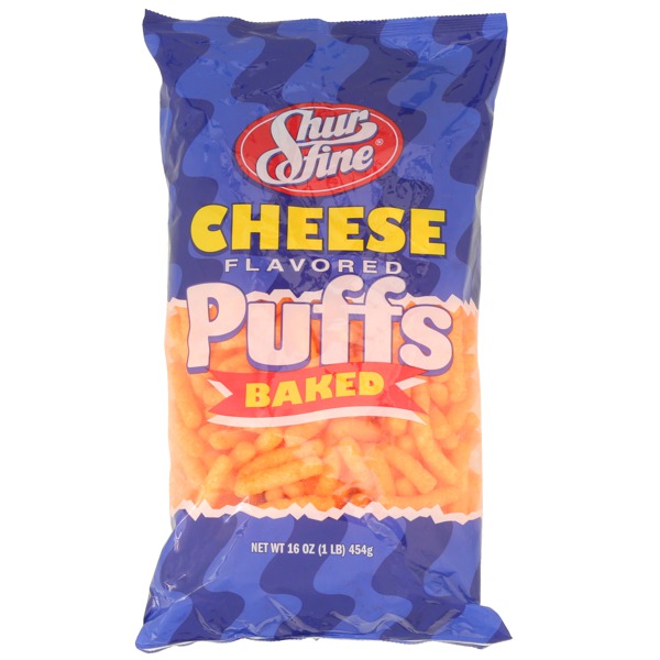 Shurfine CHEESE FLAVORED BAKED PUFFS - 1Source