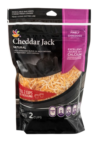 Ahold Finely Shredded Cheese Cheddar Jack - 1Source