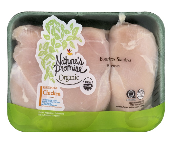 Nature'S Promise Organic Boneless Skinless Chicken Breast With Rib Meat ...