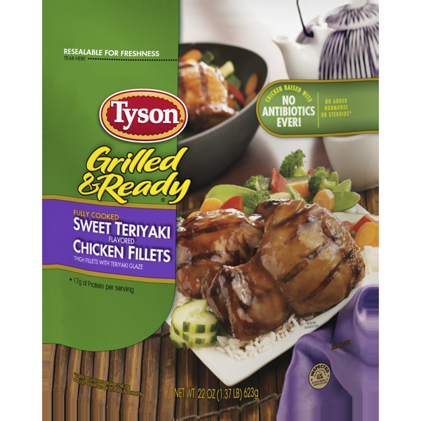 Tyson Grilled Sweet Teriyaki Chicken Fillets