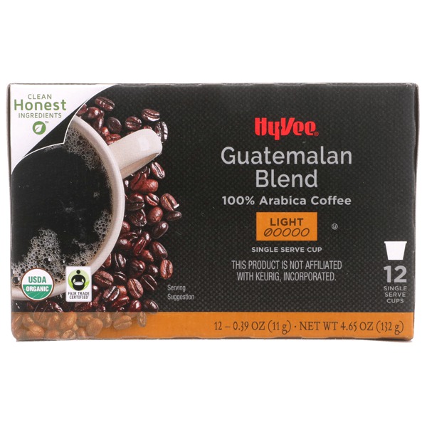 Hy-Vee Light Guatemalan Blend 100% Arabica Coffee - 1Source