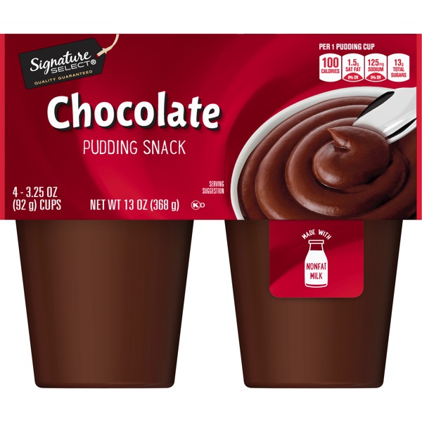 Chocolate Pudding Snack Cups - 1Source