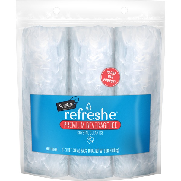 Signature Select PREMIUM BEVERAGE ICE - 1Source