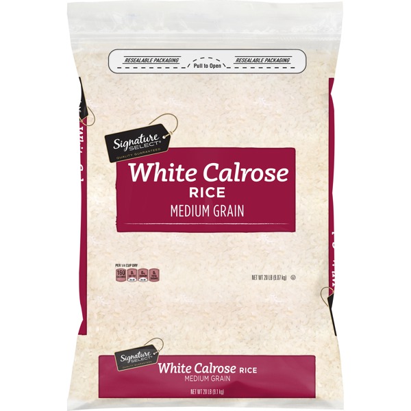 Medium Grain White Calrose Rice - 1Source