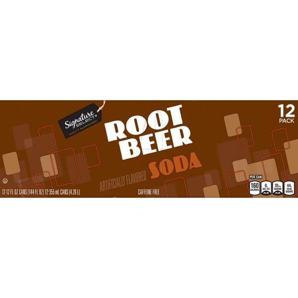 Signature Select ROOT BEER SODA - 1Source