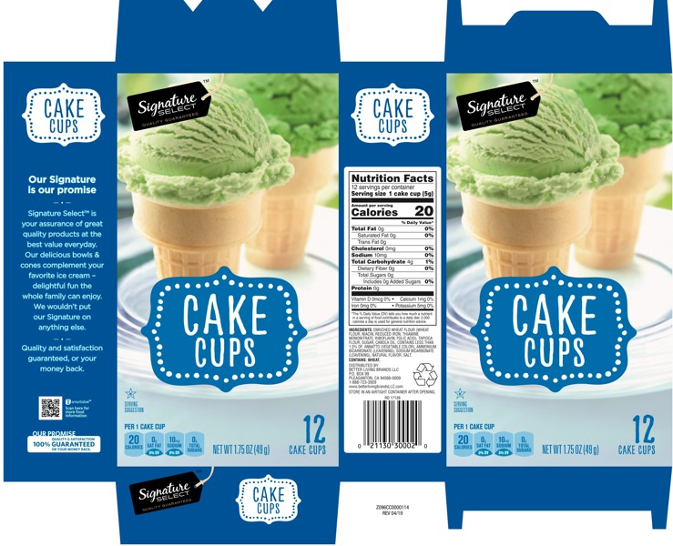 Signature Select, Cake Cups - 1Source