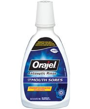 Orajel Antiseptic Mouth Sore Rinse - 1Source