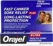 Orajel Ultra Mouth Sore Medicine Film-Forming Gel - 1Source