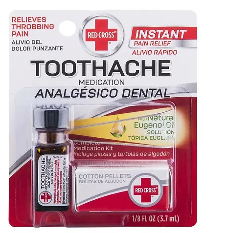 Red Cross Toothache Complete Medication Kit - 1Source