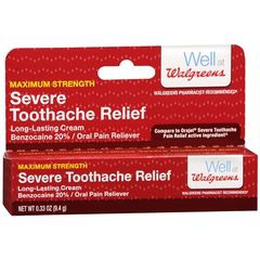 Walgreens Severe Tooth Ache Relief Paste - 1Source