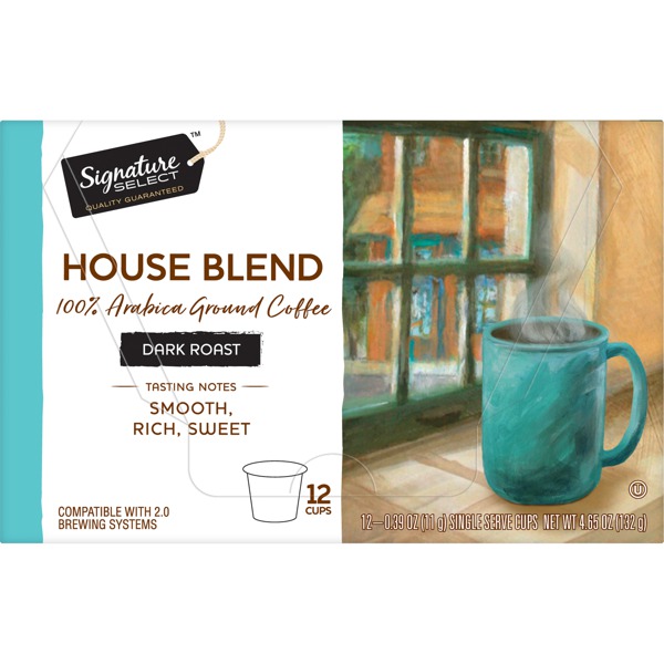 Signature Select HOUSE BLEND 100% ARABICA GROUND COFFEE - 1Source