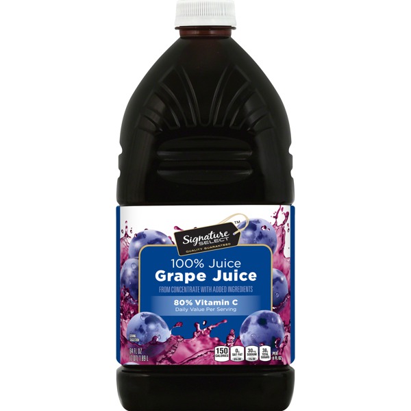 Signature Select 100% GRAPE JUICE - 1Source
