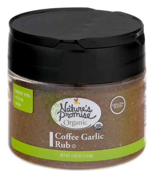 Nature'S Promise Organic Rub Coffee Garlic - 1Source