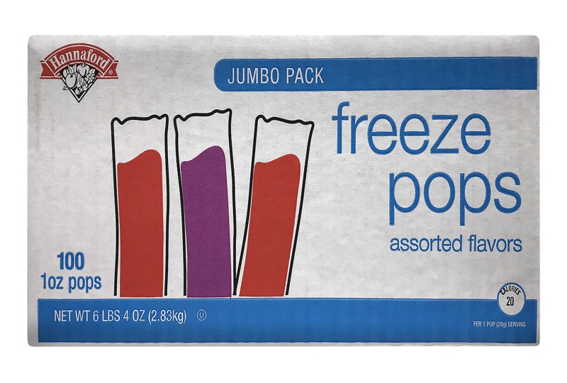 Hannaford Freezer Pops Jumbo Pack - 1Source