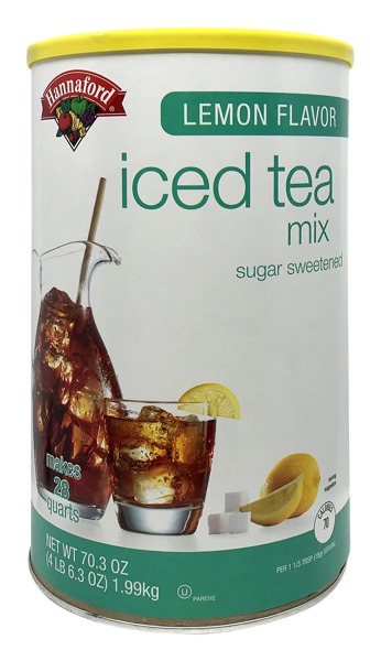 Hannaford Lemon Flavor Iced Tea Mix - 1Source