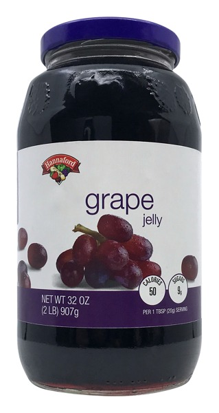Hannaford Jelly Grape - 1Source