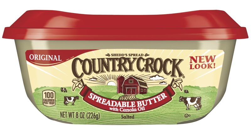 Country Crock Spreadable Butter With Canola Oil, Original, Salted - 1Source