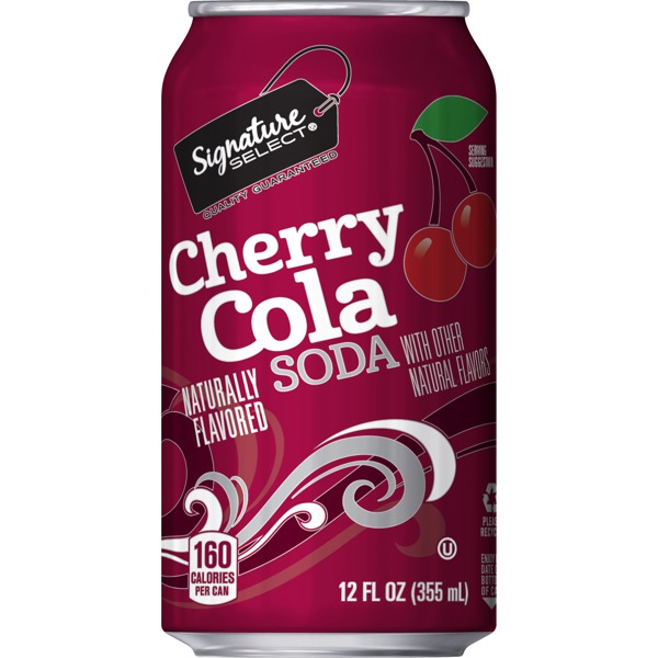 Signature Select CHERRY COLA FLAVORED SODA - 1Source