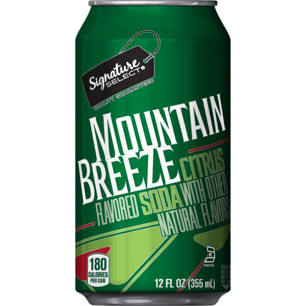 Signature Select MOUNTAIN BREEZE CITRUS FLAVORED SODA - 1Source