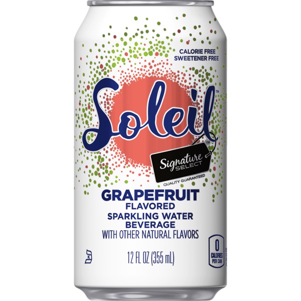 Signature Select GRAPEFRUIT FLAVORED SPARKLING WATER BEVERAGE - 1Source