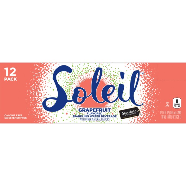 Signature Select FLAVORED SPARKLING WATER BEVERAGE - 1Source