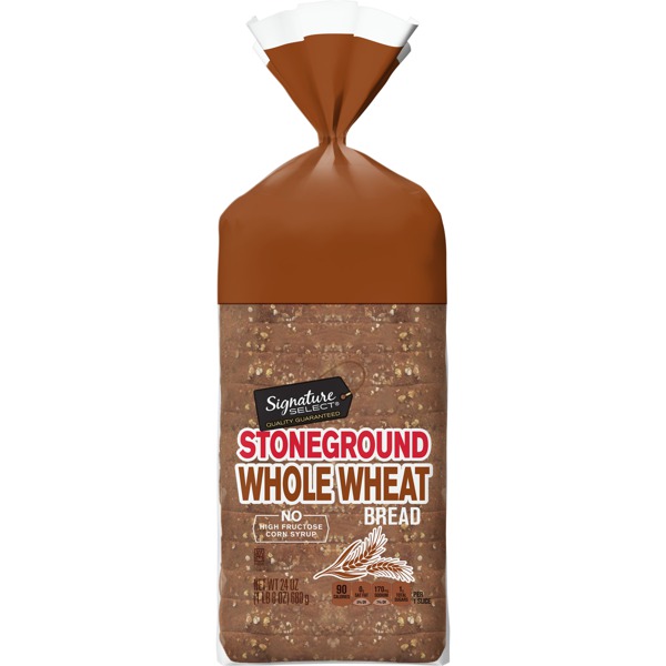 Signature Select WHOLE WHEAT BREAD - 1Source