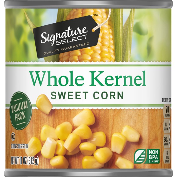 Signature Select WHOLE KERNEL SWEET CORN - 1Source