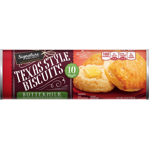 Signature Select BUTTER MILK TEXAS STYLE BISCUITS - 1Source